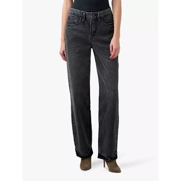 Good American | Jeans | Good American Size 829 Black Good 9s High Rise ...